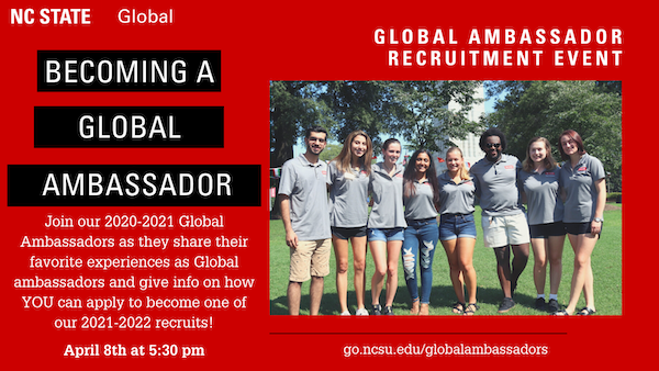 Applications Open for 2021-22 Global Ambassadors | Department of ...